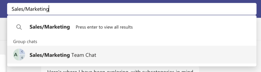 How to Search (for Everything) in Microsoft Teams - Compass MSP